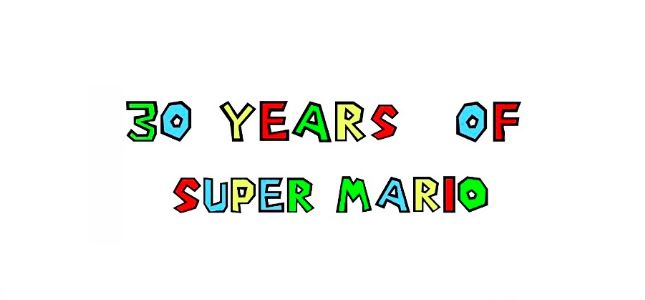 The history of Super Mario infographic