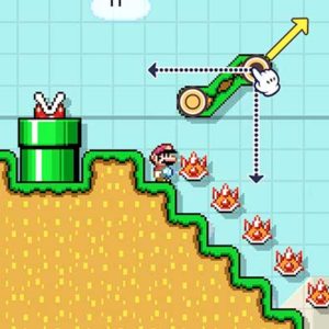 Super Mario Maker 2 how to zoom out - Tuppence